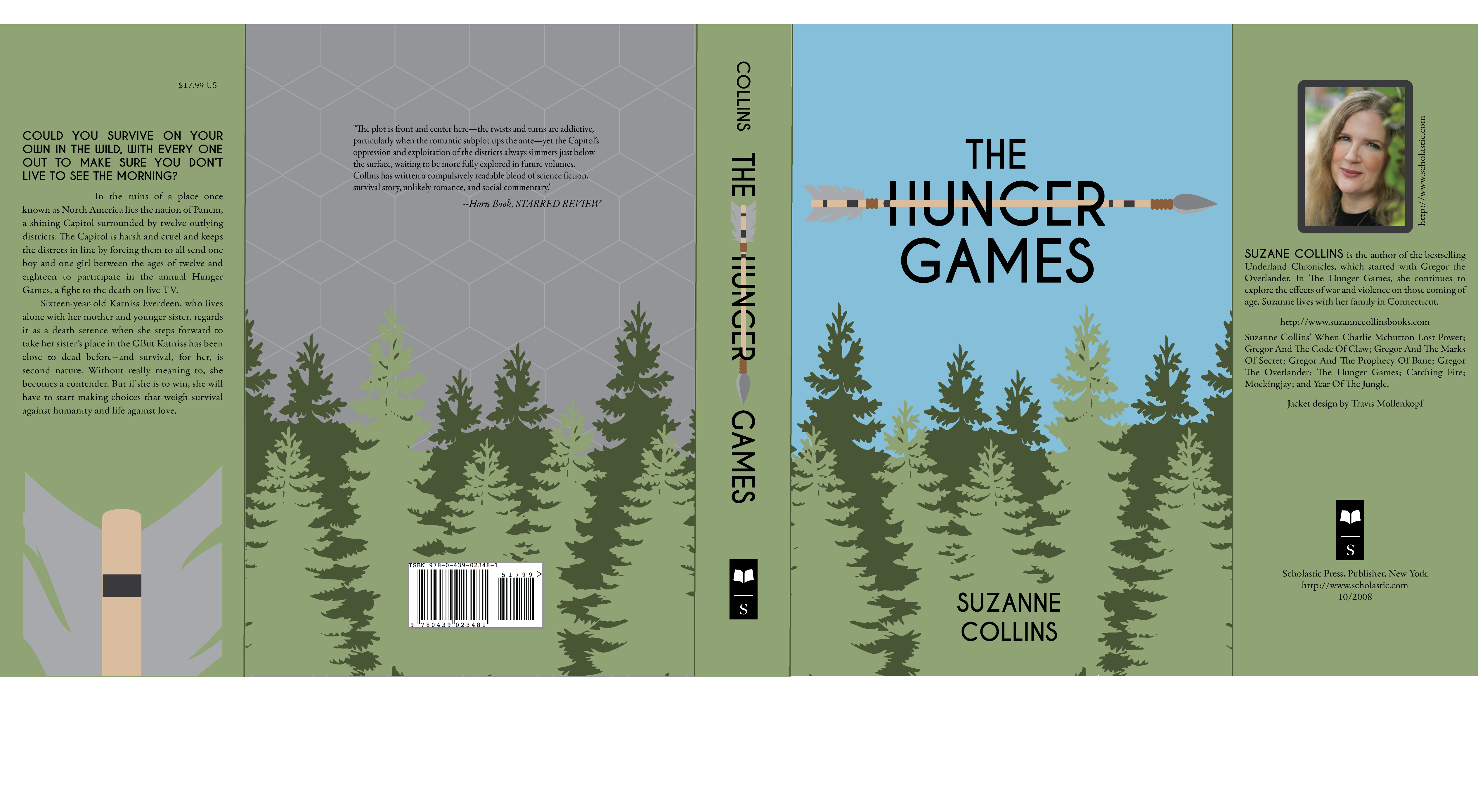 Hunger Games Book Cover – Portfolio